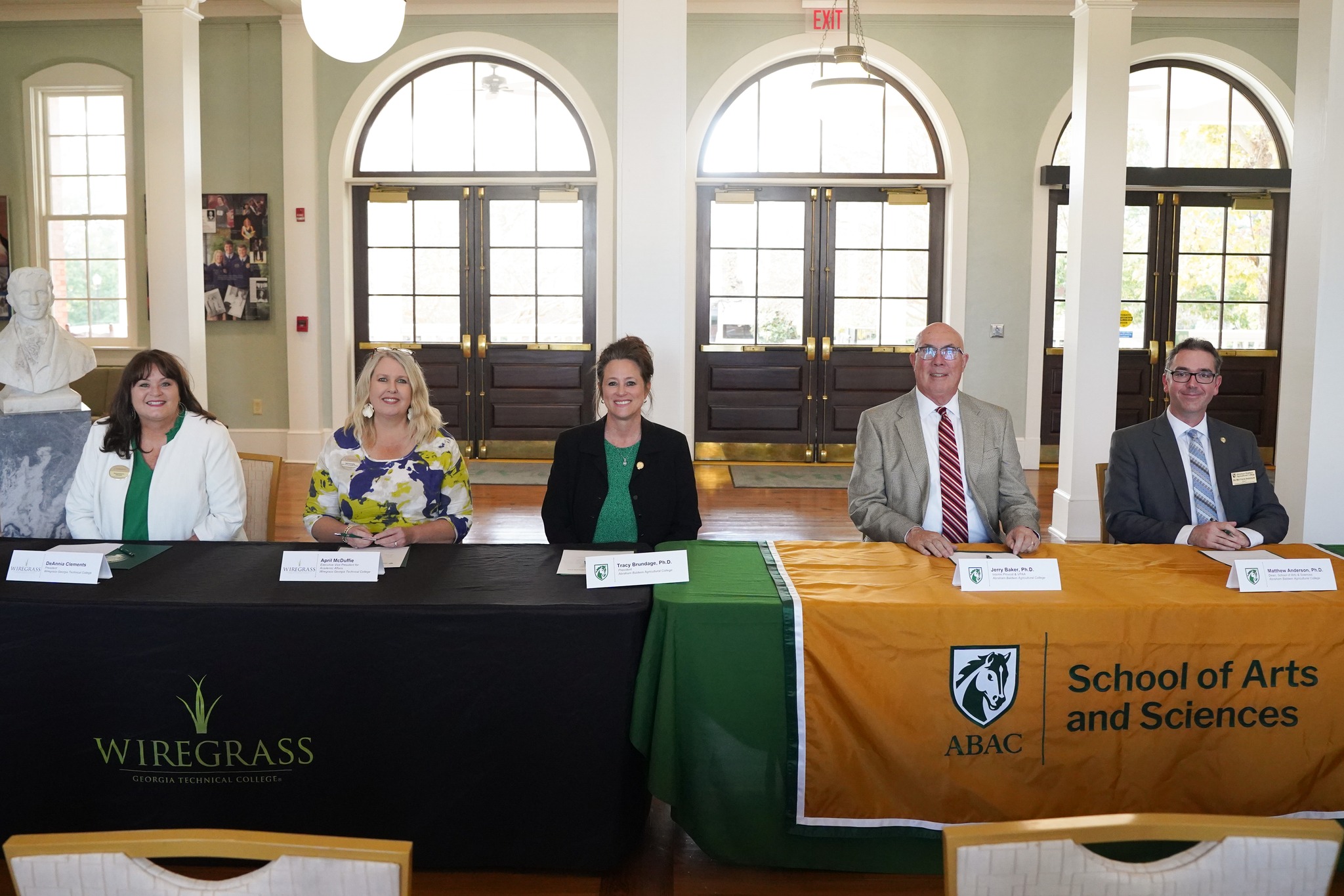 ABAC, Wiregrass Georgia Technical College sign agreements – Lanier ...